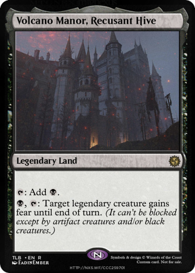 MTGNexus - Volcano Manor, Recusant Hive
