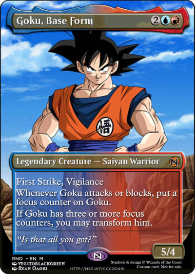MTGNexus - Goku, Base Form // Goku, Mastered Ultra Instinct