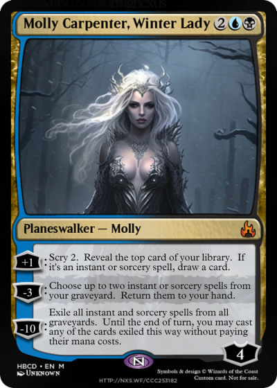 MTGNexus - Molly Carpenter, Winter Lady