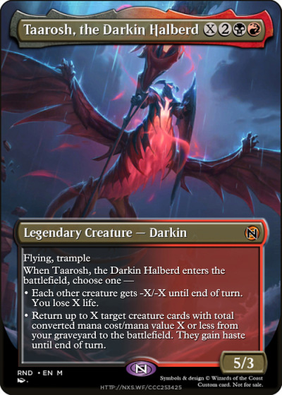 MTGNexus - Taarosh, the Darkin Halberd