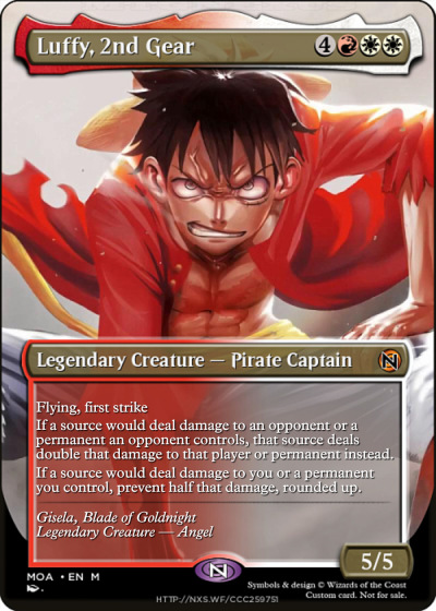 MTGNexus - Luffy, 2nd Gear