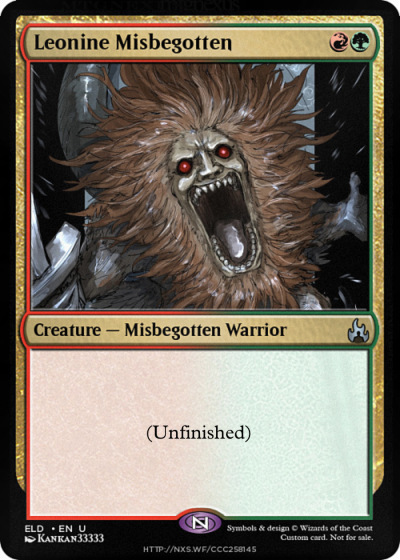 MTGNexus - Leonine Misbegotten