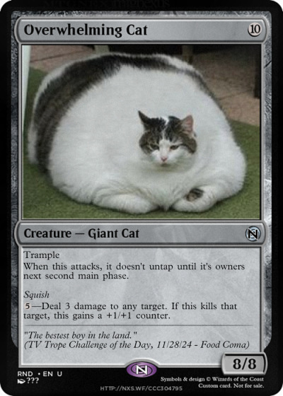MTGNexus - Overwhelming Cat