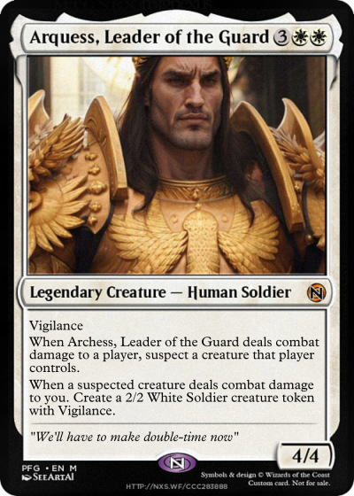 MTGNexus - Arquess, Leader of the Guard