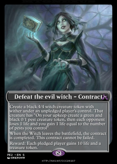 MTGNexus - Defeat the evil witch - Contract