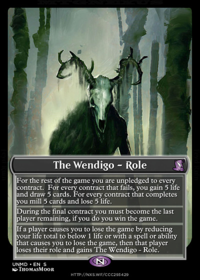 MTGNexus - The Wendigo - Role