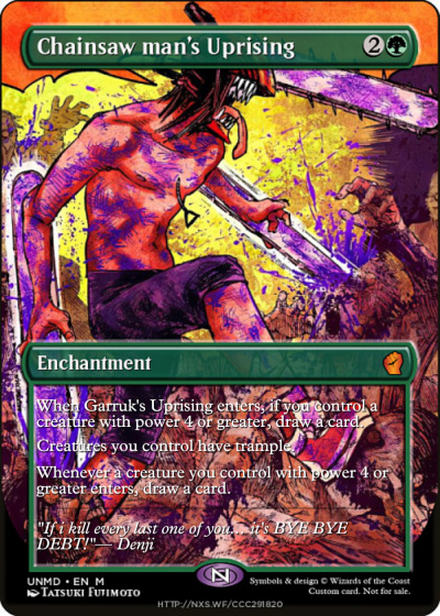 MTGNexus - Chainsaw man's Uprising