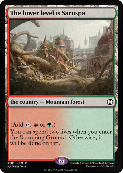 MTGNexus - The lower level is Saruspa