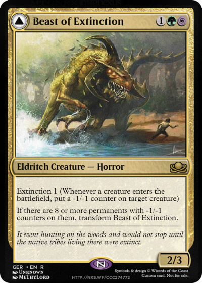 MTGNexus - Beast of Extinction // Avatar of Extinction