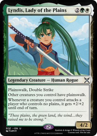 MTGNexus - Lyndis, Lady of the Plains