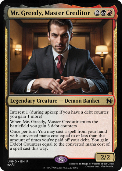 MTGNexus - Mr. Greedy, Master Creditor