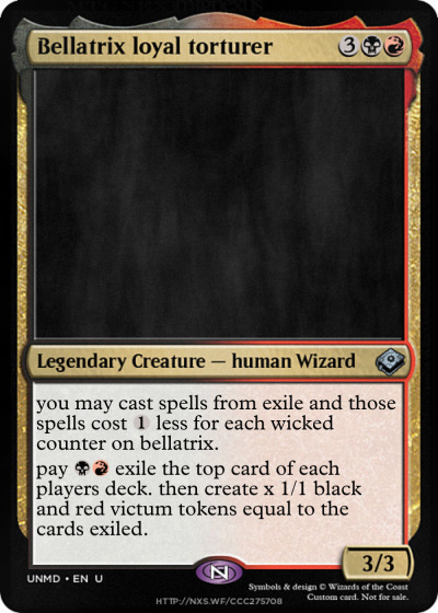 MTGNexus - Bellatrix loyal torturer
