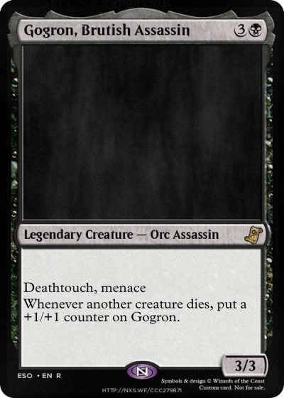 MTGNexus - Gogron, Brutish Assassin