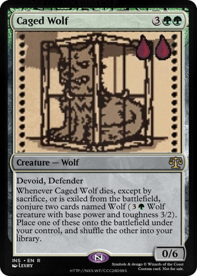 MTGNexus - Caged Wolf