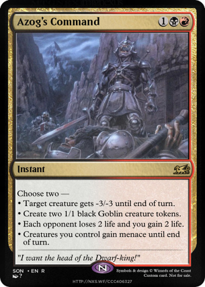 MTGNexus - Azog's Command