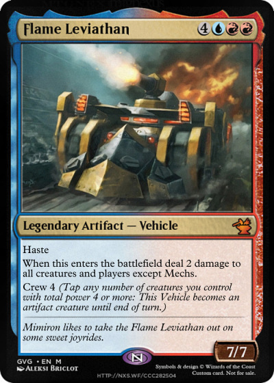 MTGNexus - Flame Leviathan