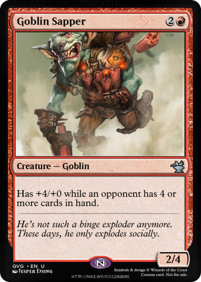 MTGNexus - Goblin Sapper