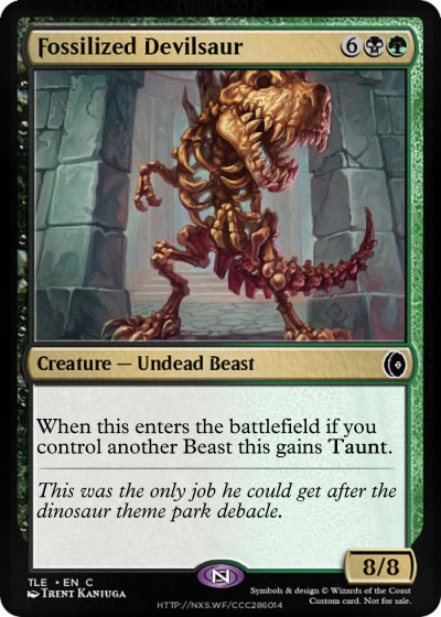 MTGNexus - Fossilized Devilsaur