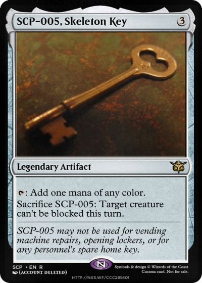 MTGNexus - SCP-005 - Skeleton Key