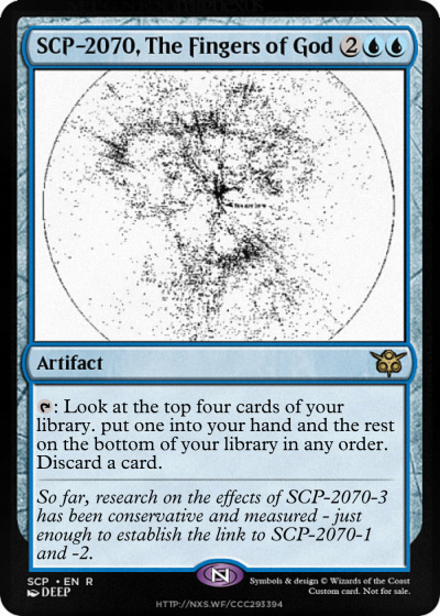 MTGNexus - SCP-2070, The Fingers of God