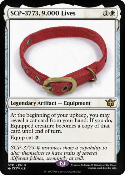 MTGNexus - SCP-3773, 9,000 Lives