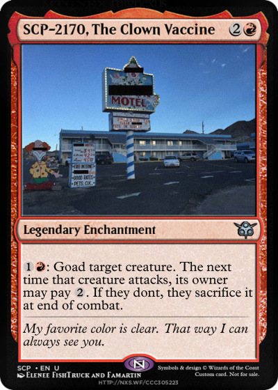 MTGNexus - SCP-2170, The Clown Vaccine
