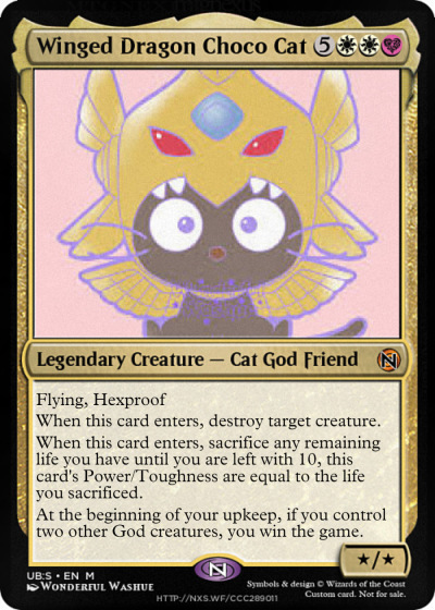 MTGNexus - Winged Dragon Choco Cat