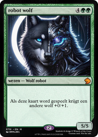 MTGNexus - robot wolf