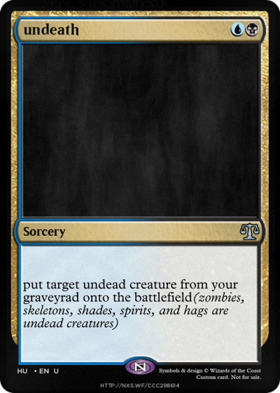 MTGNexus - Holy/Unholy