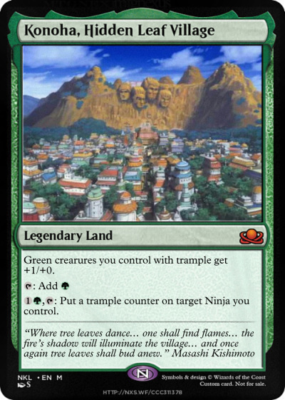 MTGNexus - Konoha, Hidden Leaf Village