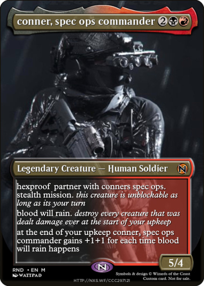 MTGNexus - conner, spec ops commander