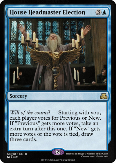 MTGNexus - House Headmaster Election