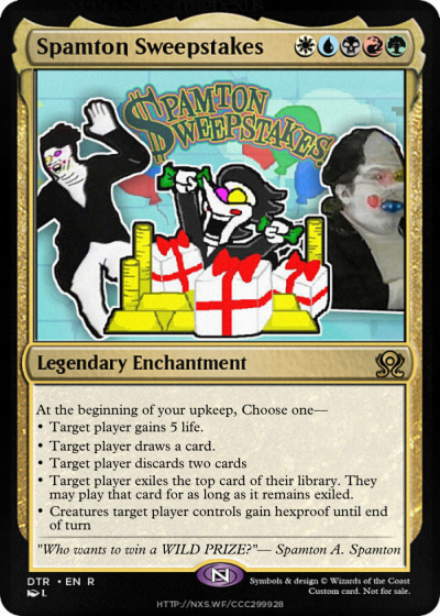 MTGNexus - Spamton Sweepstakes