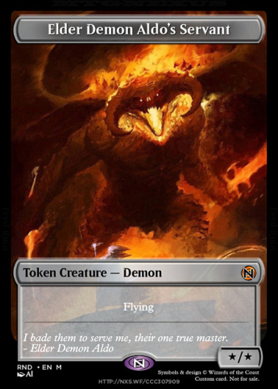 MTGNexus - AldoMTGNexus's Random Creations