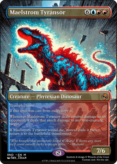 MTGNexus - Maelstrom Tyransor // Conflict with Nature