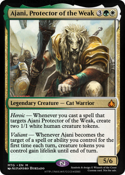 MTGNexus - Ajani, Protector of the Weak