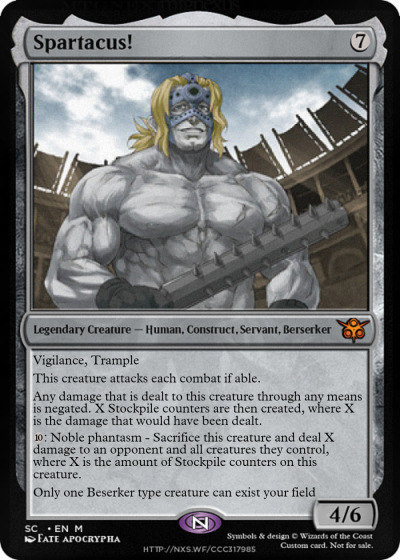 MTGNexus - Spartacus!