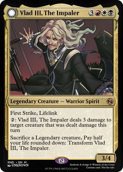 MTGNexus - Vlad III, The Impaler // Count Dracula, Lord of Vampires