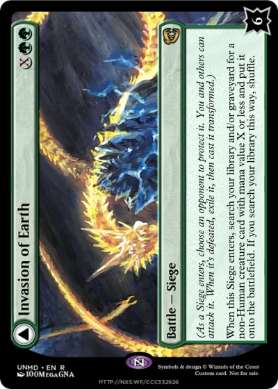 MTGNexus - Invasion of Earth // Godzilla, Apex of Earth