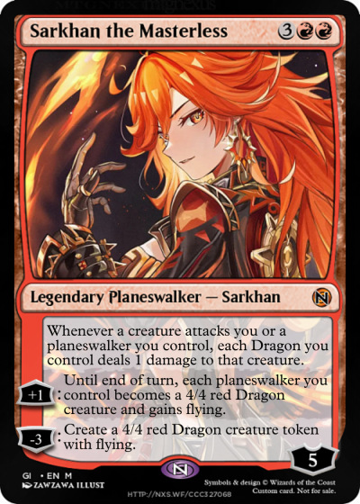 MTGNexus - Sarkhan the Masterless