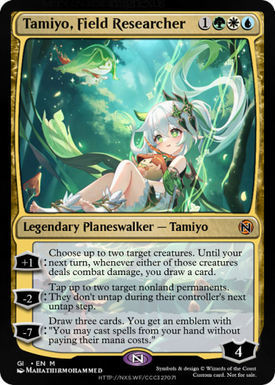 MTGNexus - Tamiyo, Field Researcher