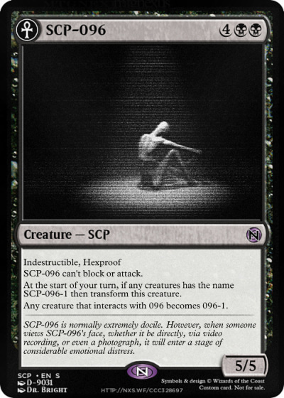 MTGNexus - SCP-096 // Enraged SCP-096