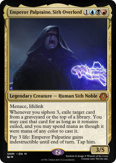 MTGNexus - Emperor Palptaine, Sith Overlord