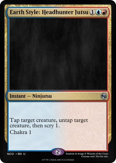 MTGNexus - Earth Style: Headhunter Jutsu