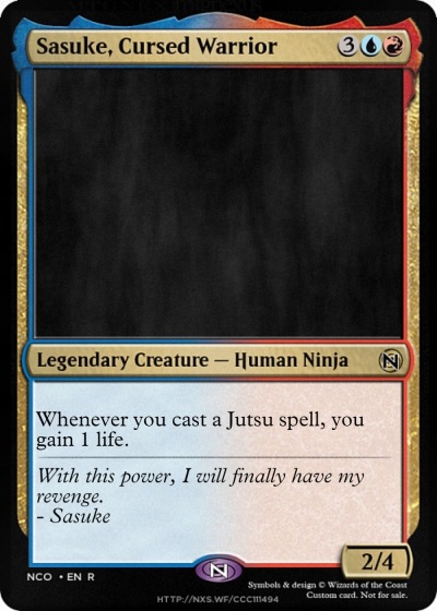 MTGNexus - Sasuke, Cursed Warrior
