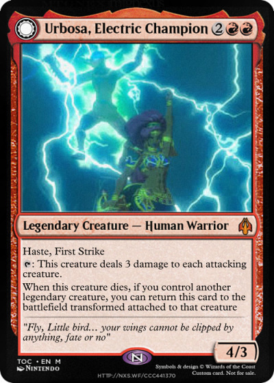 MTGNexus - Urbosa, Electric Champion // Urbosa's Fury