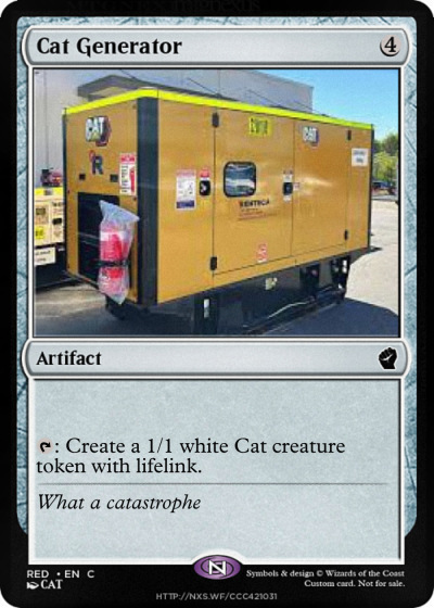 MTGNexus - Cat Generator