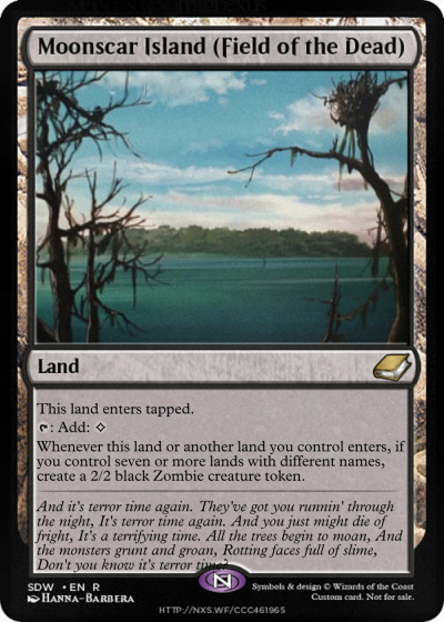 MTGNexus - Moonscar Island (Field of the Dead)
