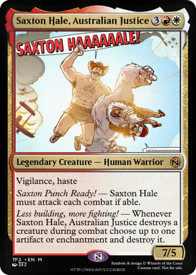 MTGNexus - Saxton Hale, Australian Justice