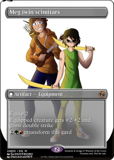 MTGNexus - Golden ring of the emperor // Meg twin scimitars